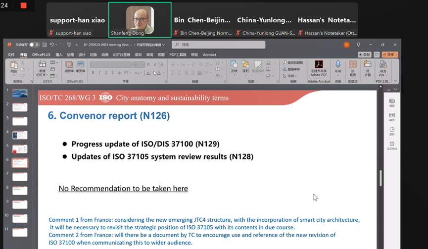 ISO/TC268 18th Plenarysuccessfully held - 我的网站